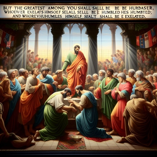 Matthew 23 11 Artwork Bible Art