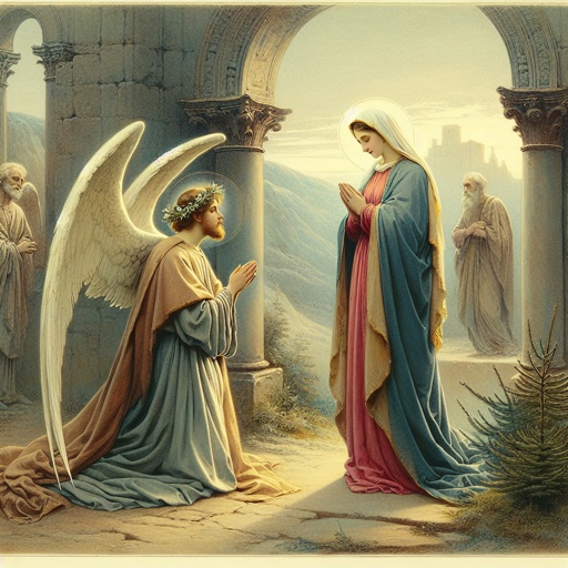The Annunciation To Mary Artwork | Bible Art