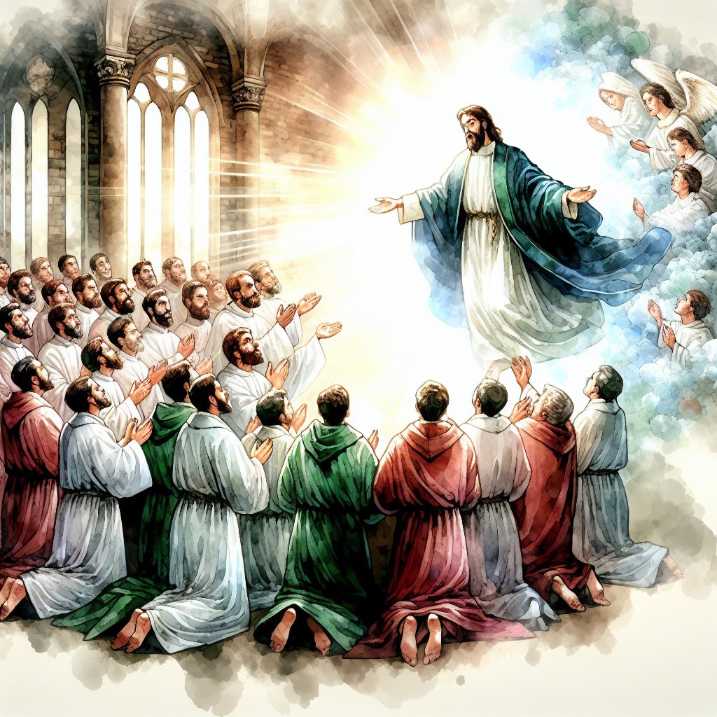 God chooses Arron to | Bible Art