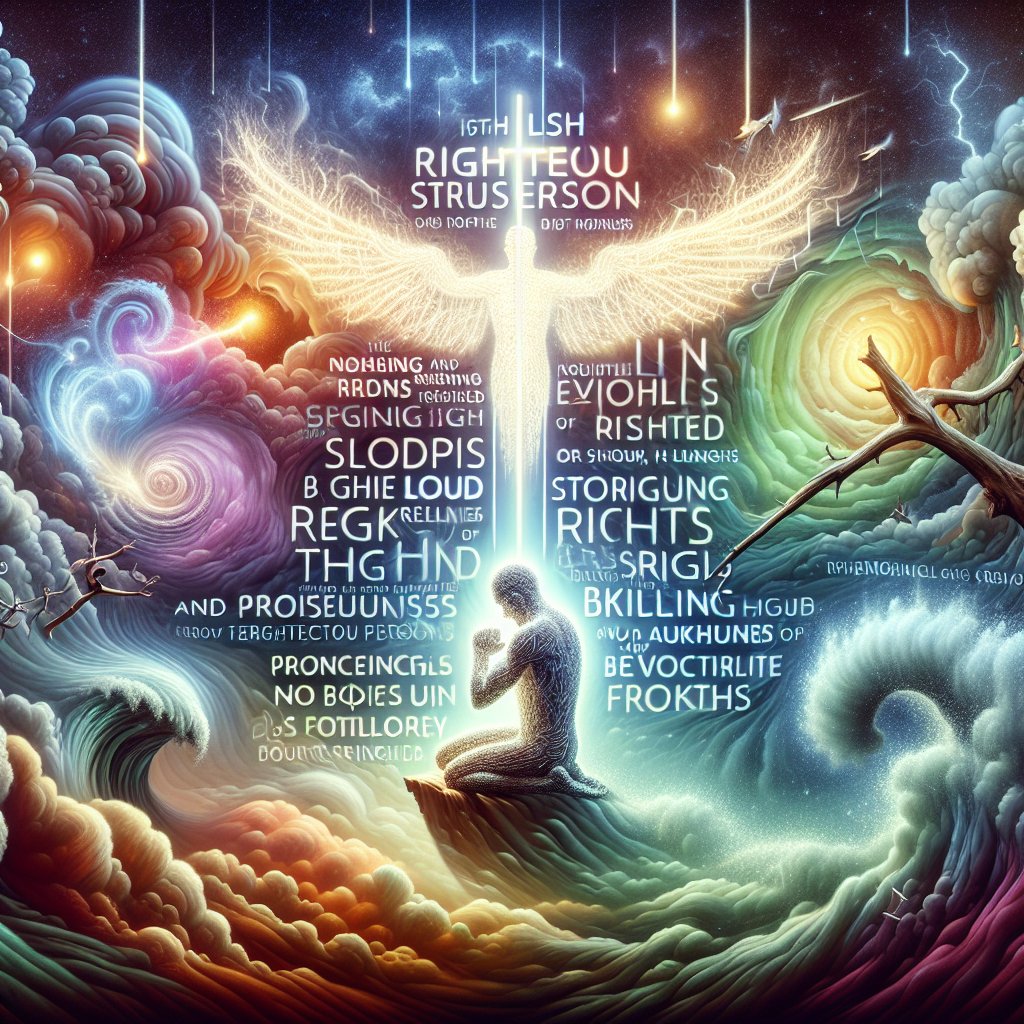 Psalm 34:17 20 Artwork | Bible Art