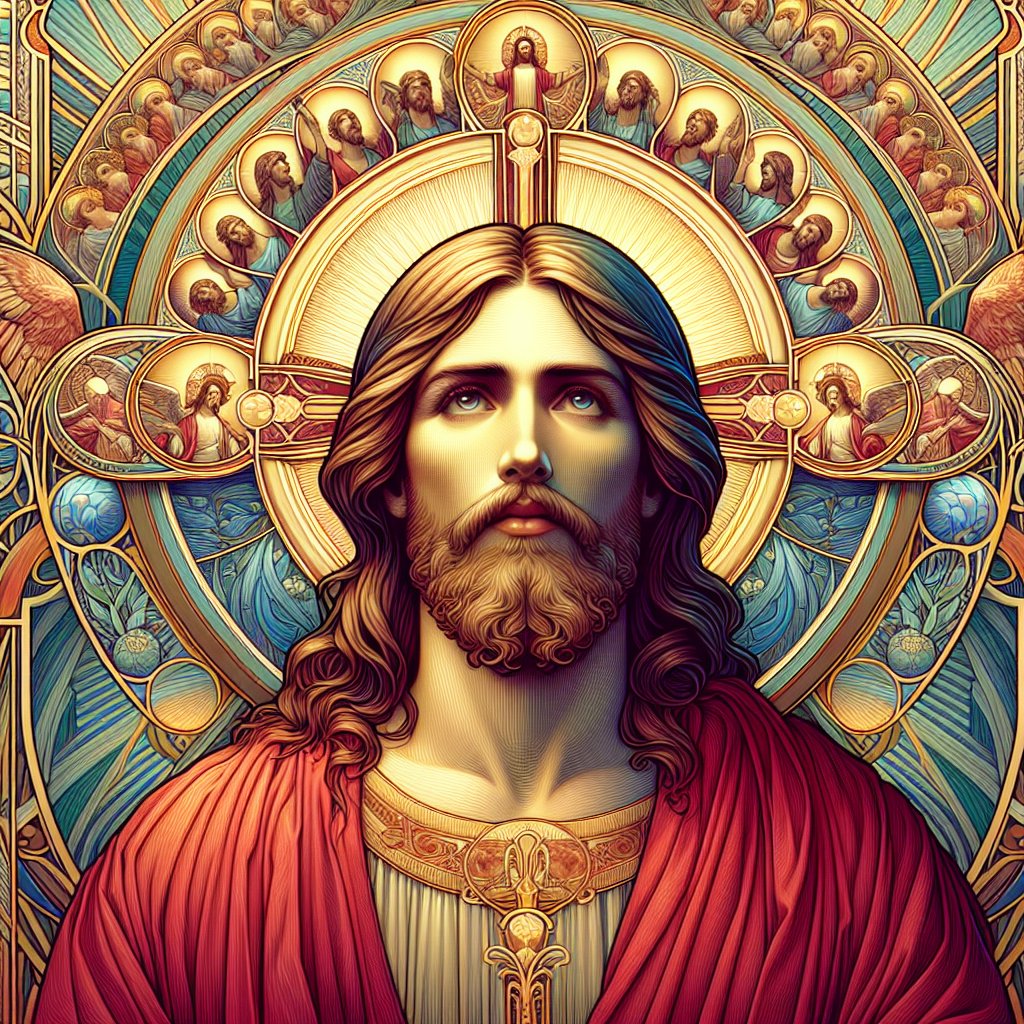 Jesus Christ King of | Bible Art