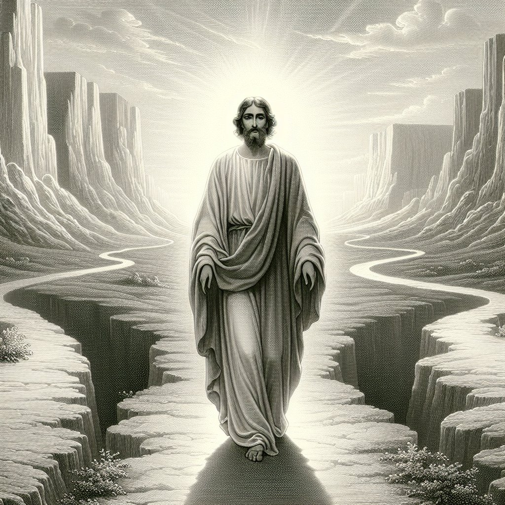 Two paths of denomin | Bible Art