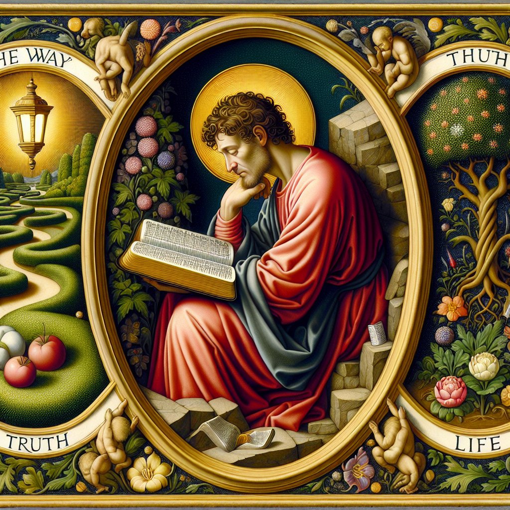 reading the bible, i | Bible Art