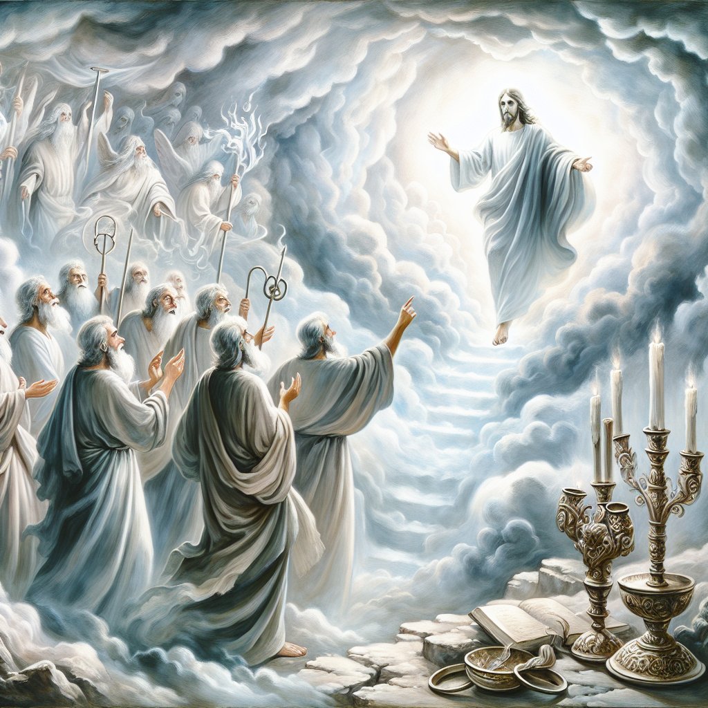 Jesus comes in a clo | Bible Art
