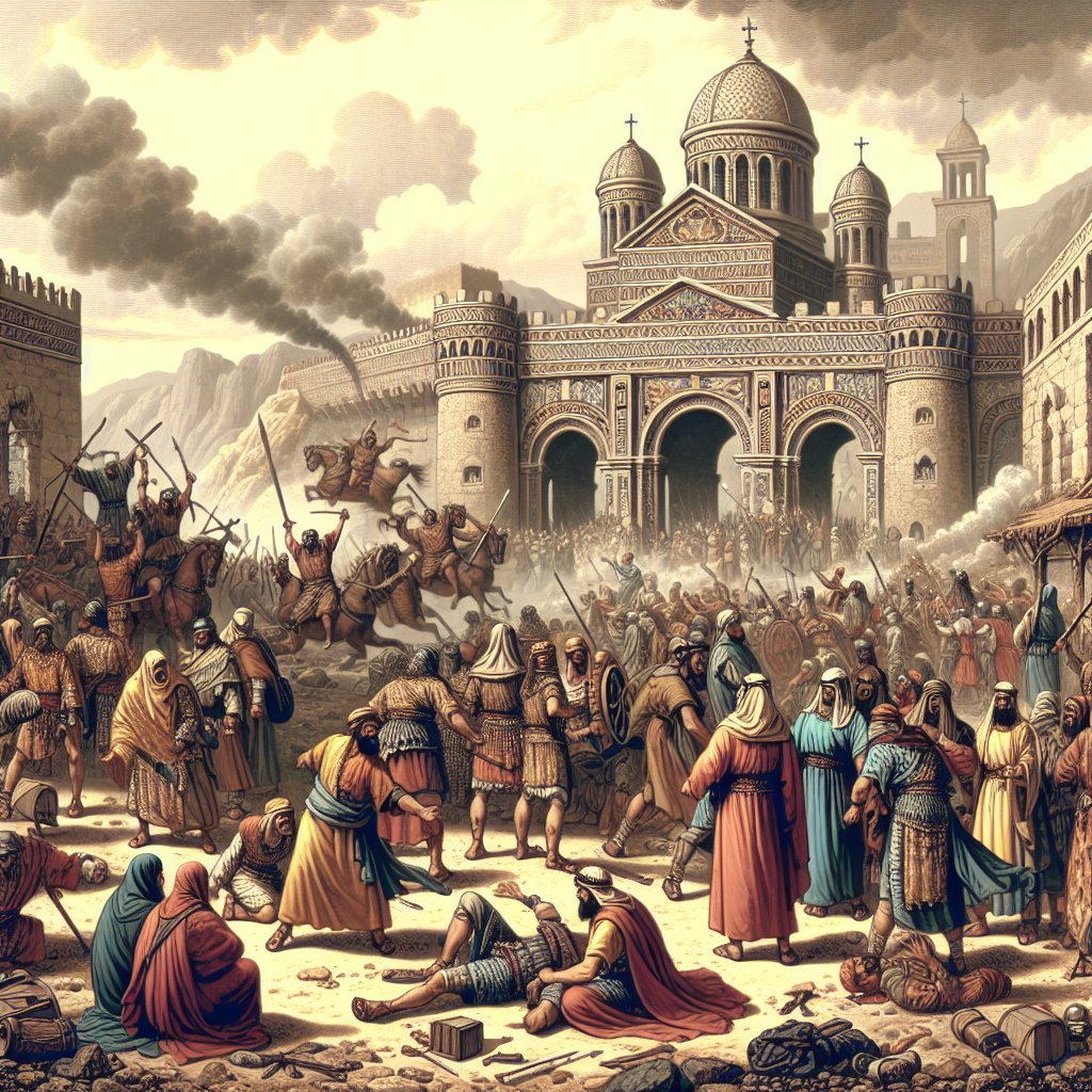 What does Joshua 8:22 mean? | Bible Art