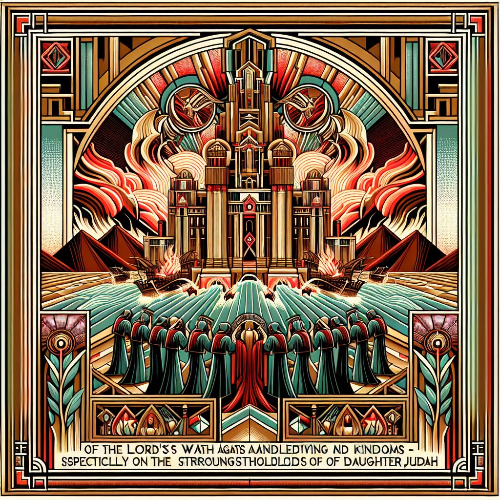 Without pity the Lor | Bible Art