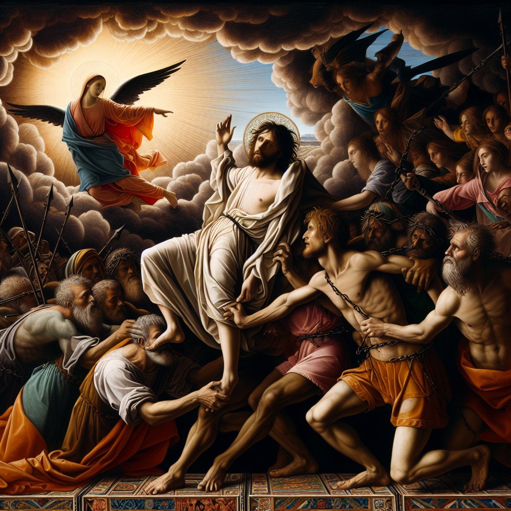 They shall fight aga | Bible Art