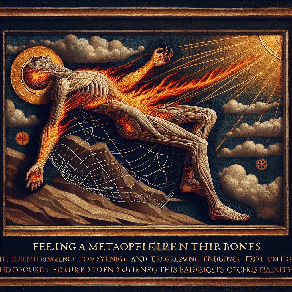 Lamentations 1:13 Artwork | Bible Art