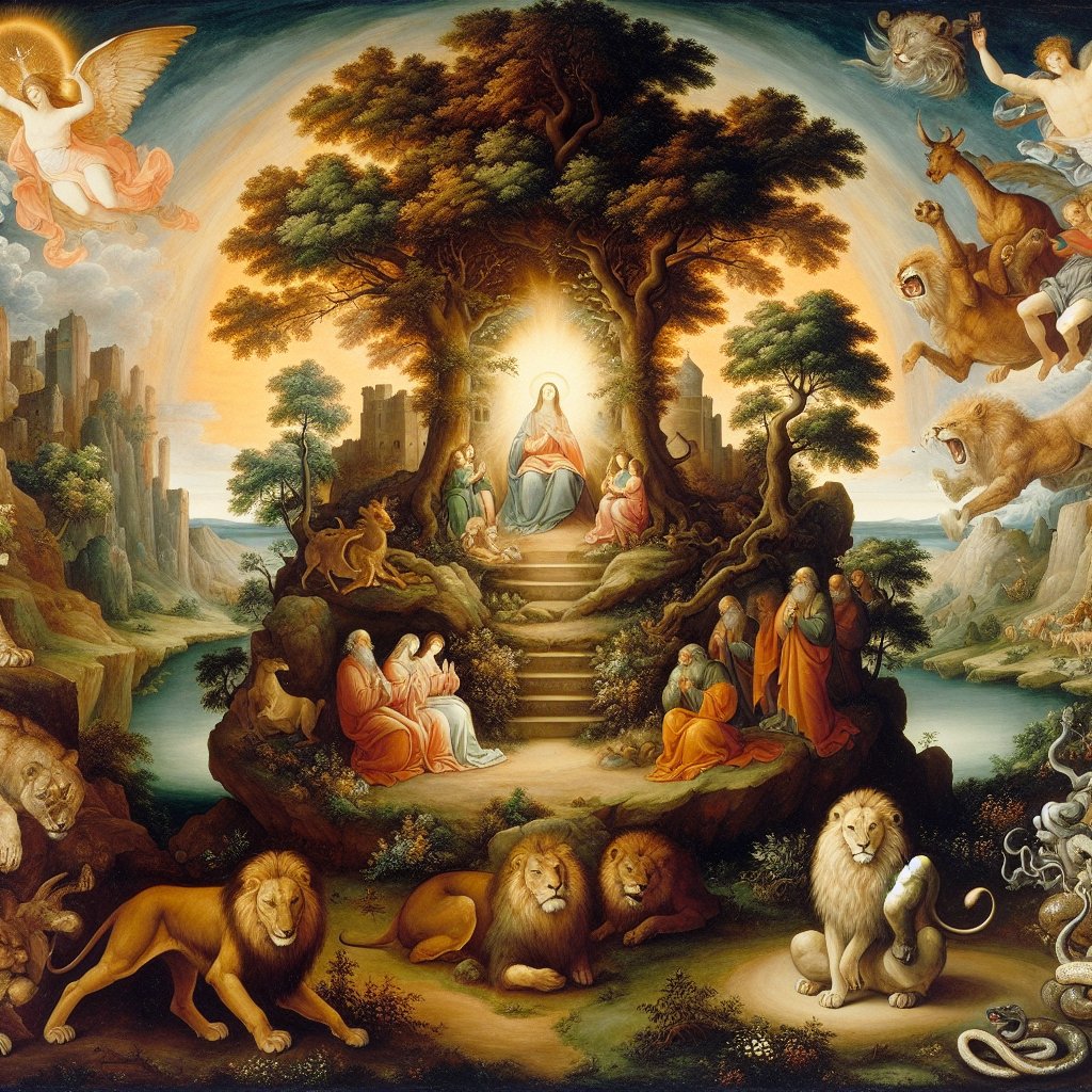 Psalm 91 Artwork Bible Art