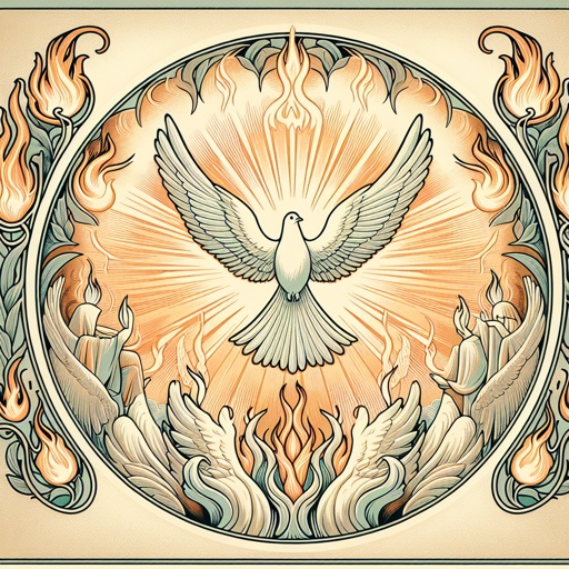 The Holy Spirit Artwork | Bible Art