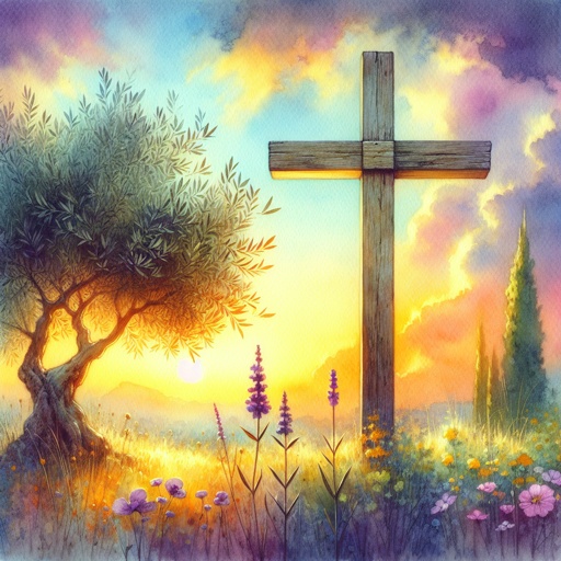 Mount Of Olives Artwork | Bible Art