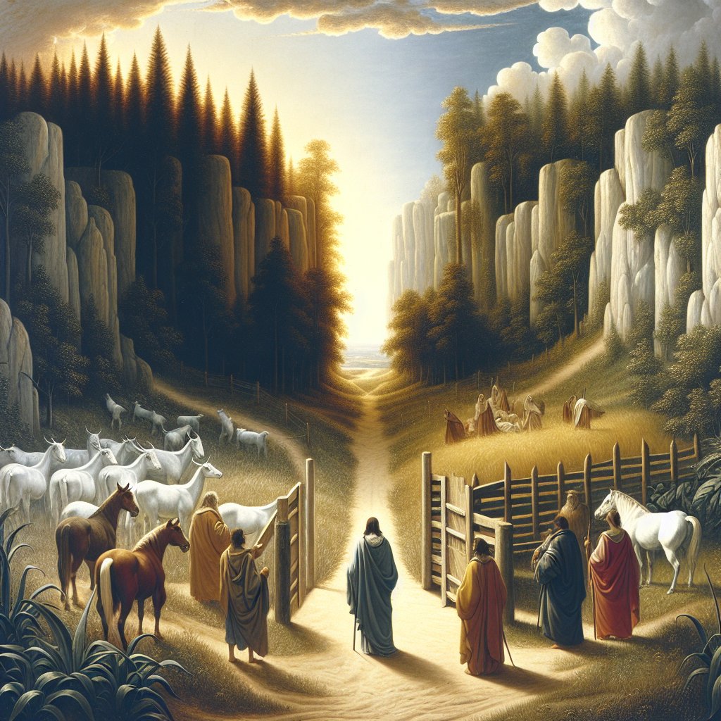 Matthew 7:13-14 Artwork | Bible Art