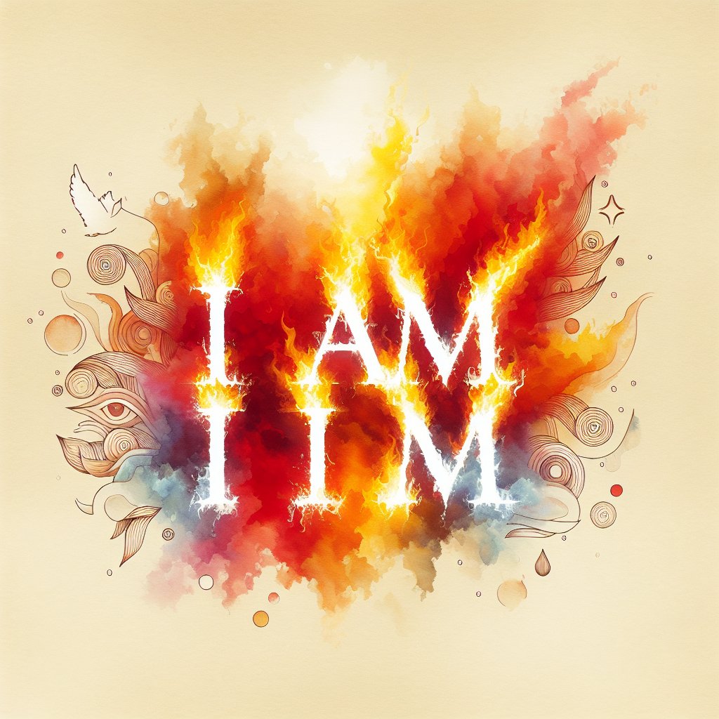 The I AM THAT I AM n | Bible Art