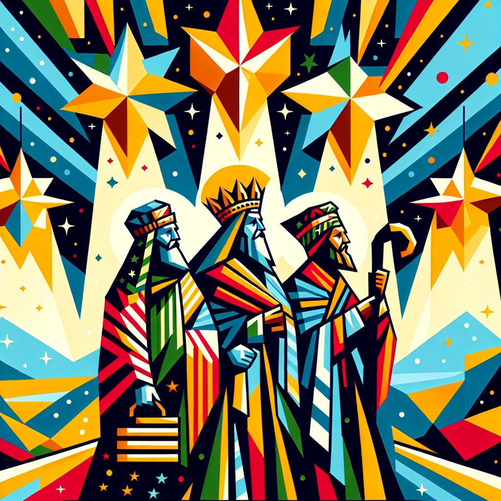 The three Wise Men | Bible Art