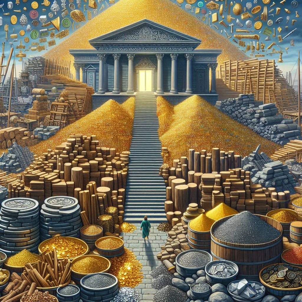 1 Chronicles 22:14 Artwork | Bible Art