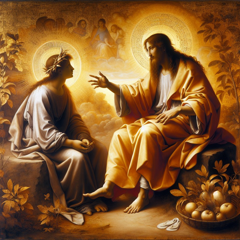 Jesus with me | Bible Art