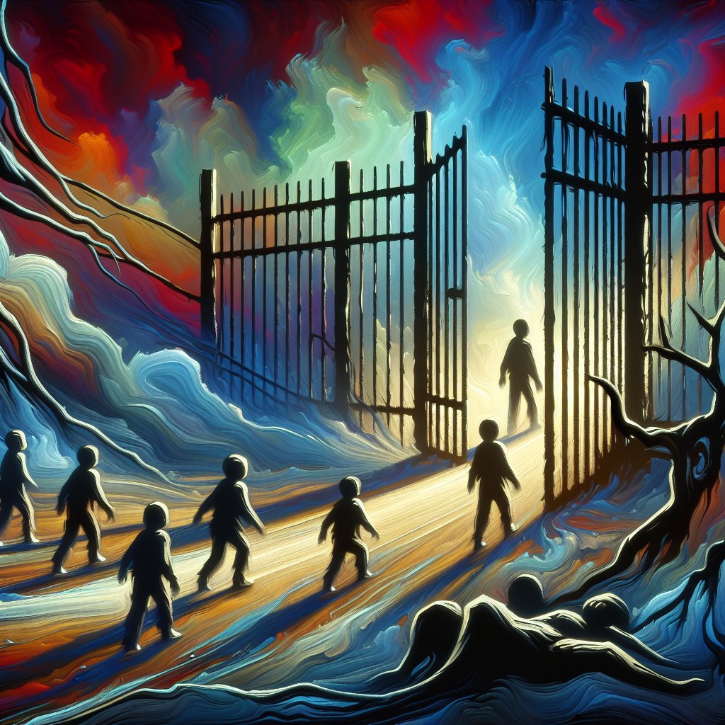 Job 5:4 Artwork | Bible Art
