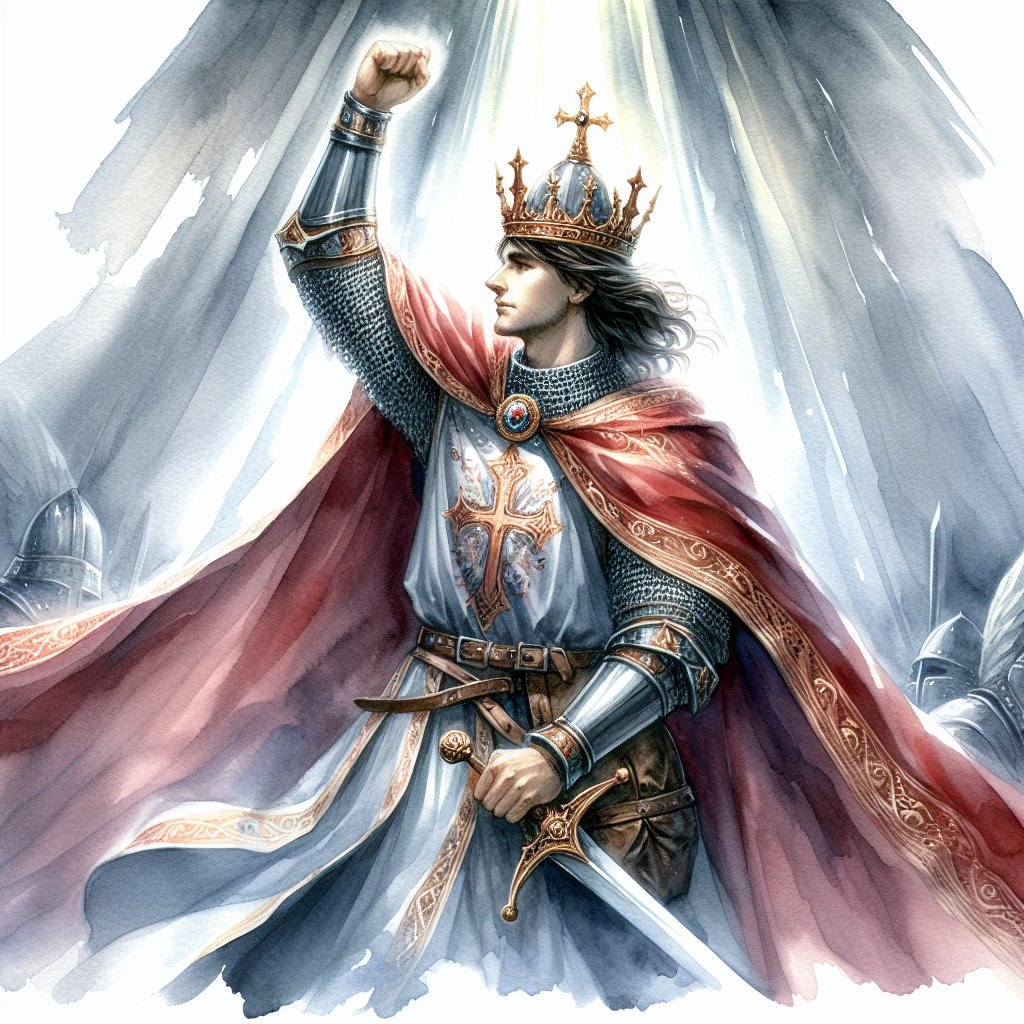 Crowned Warrior | Bible Art