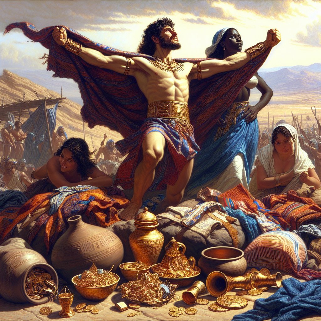 1 Samuel 30 18 Artwork Bible Art