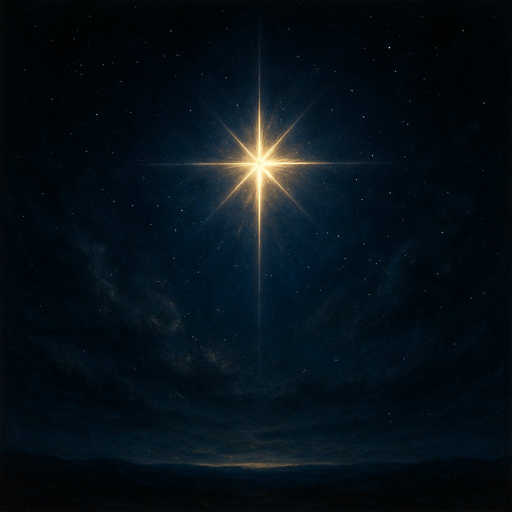 Star shining light n | Bible Art