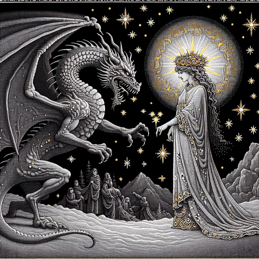 Dragon angry evil an | Bible Art