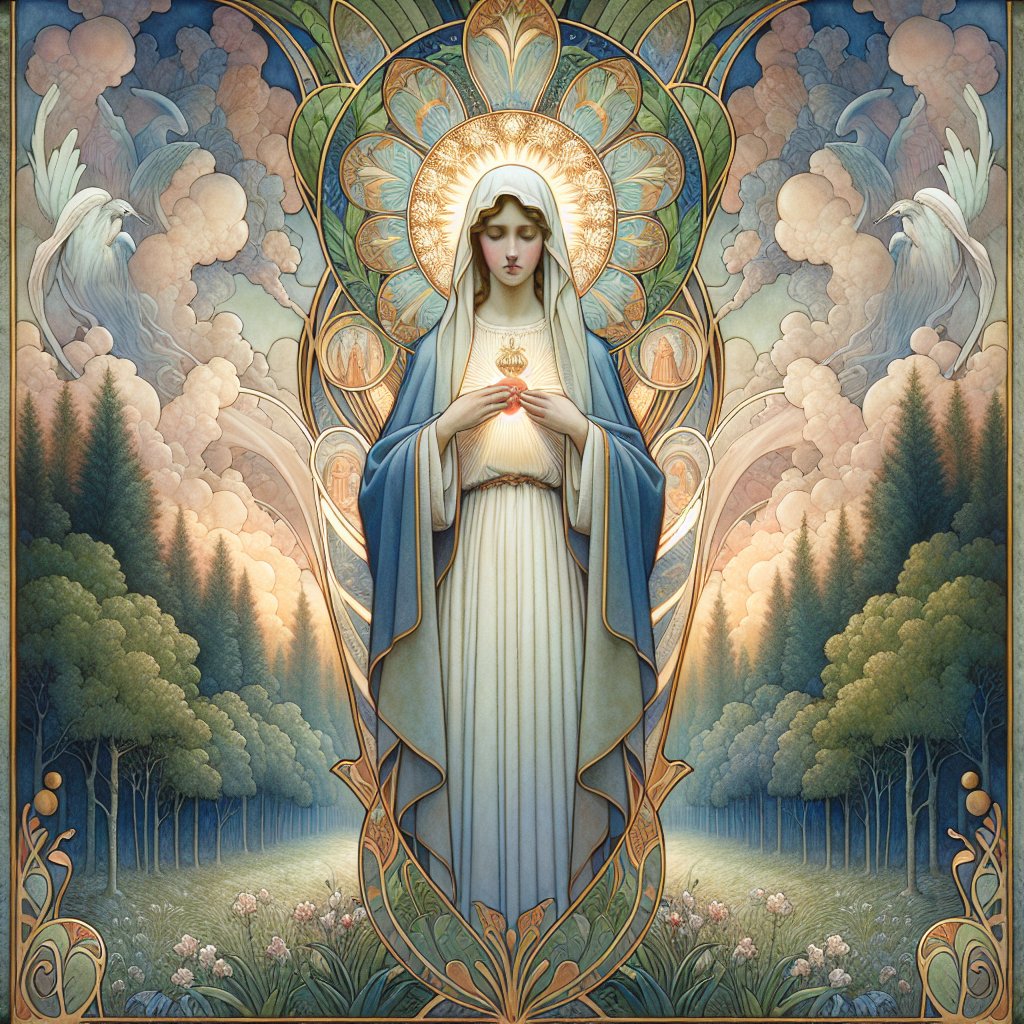 Our Lady of the Imma | Bible Art