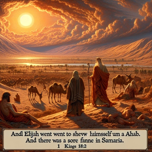 Elijah Artwork Bible Art