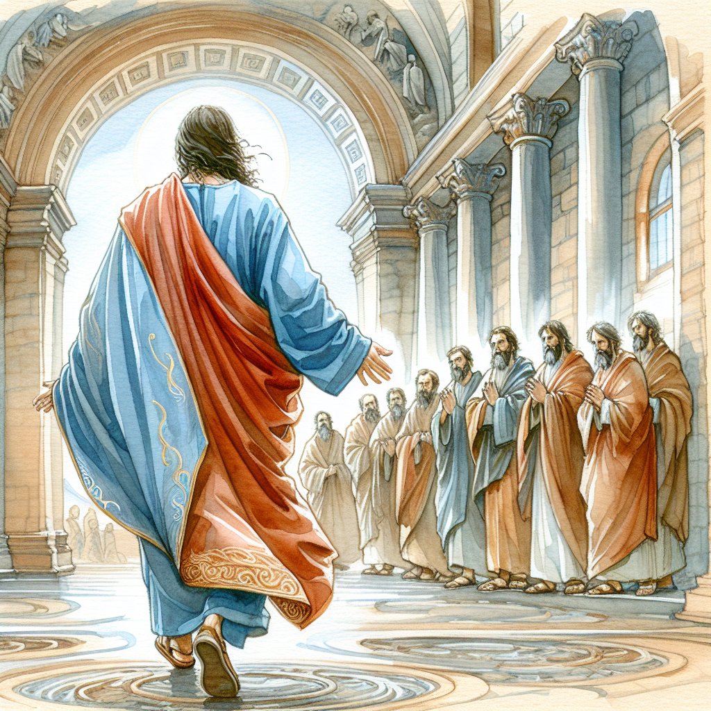 apostle walk away | Bible Art