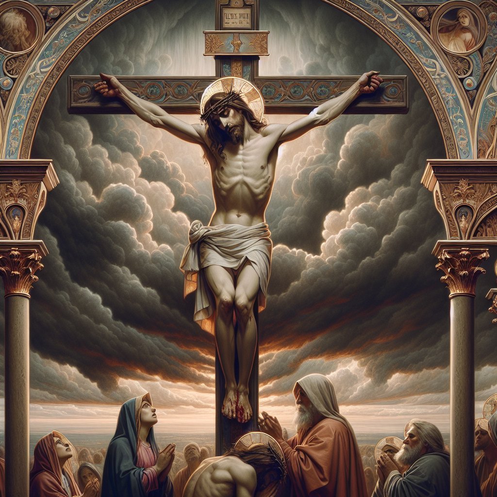 Jesus Christ crucifi | Bible Art