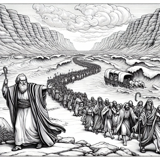 Moses Artwork | Bible Art