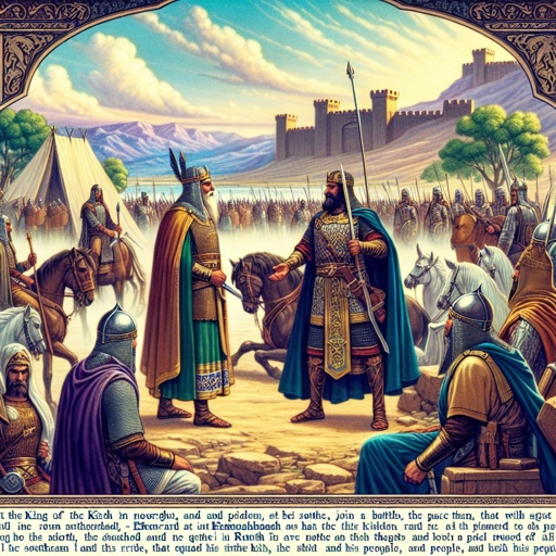 What does 2 Chronicles 18:3 mean? | Bible Art