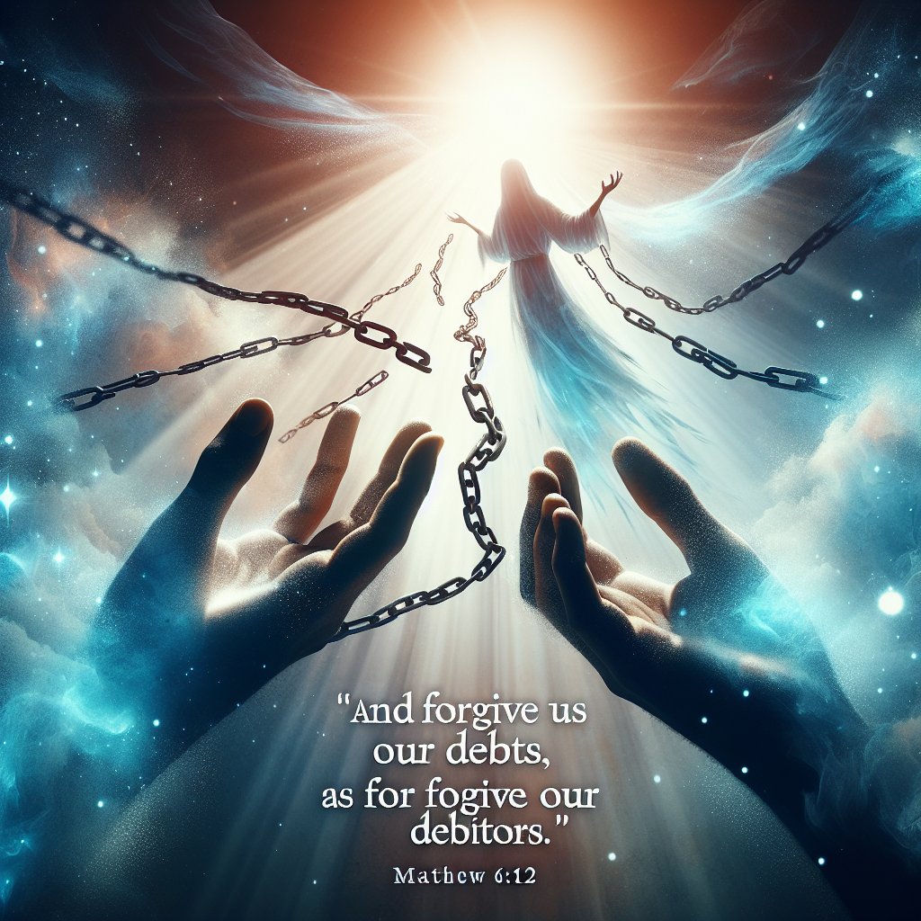 What Does Matthew 6 12 Mean Bible Art
