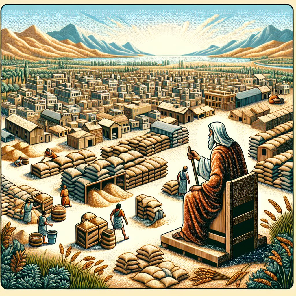 47 During the seven | Bible Art
