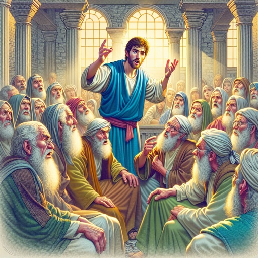What does Job 32:6 mean? | Bible Art