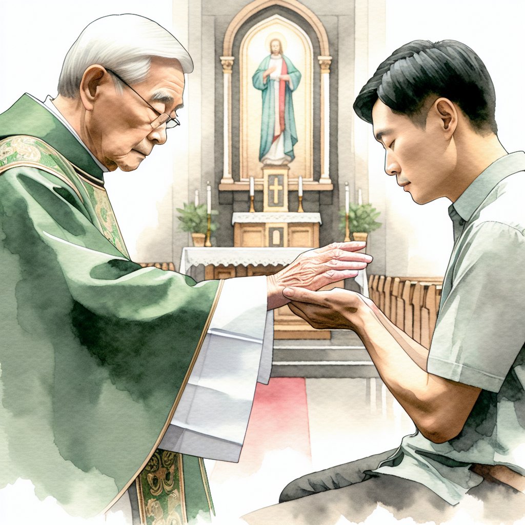A older Chinese Cath | Bible Art