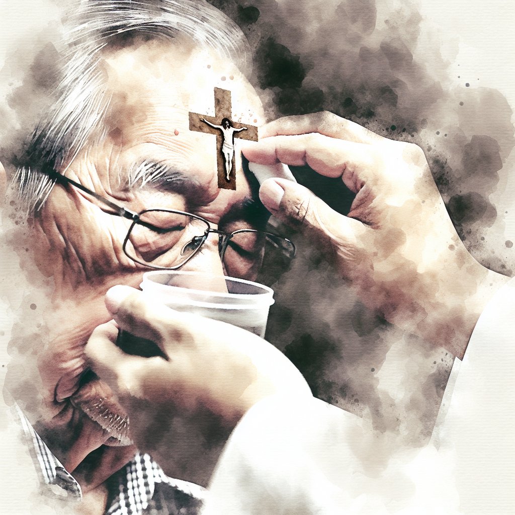 Anointing of the eld | Bible Art