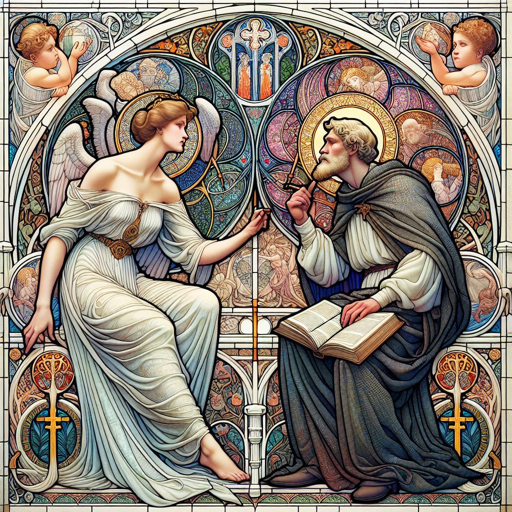 Peter vs Paul | Bible Art