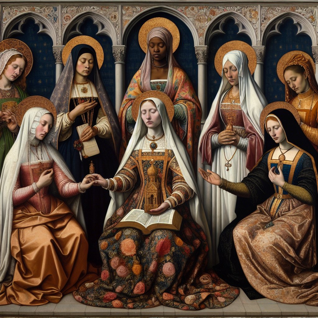 6 women | Bible Art