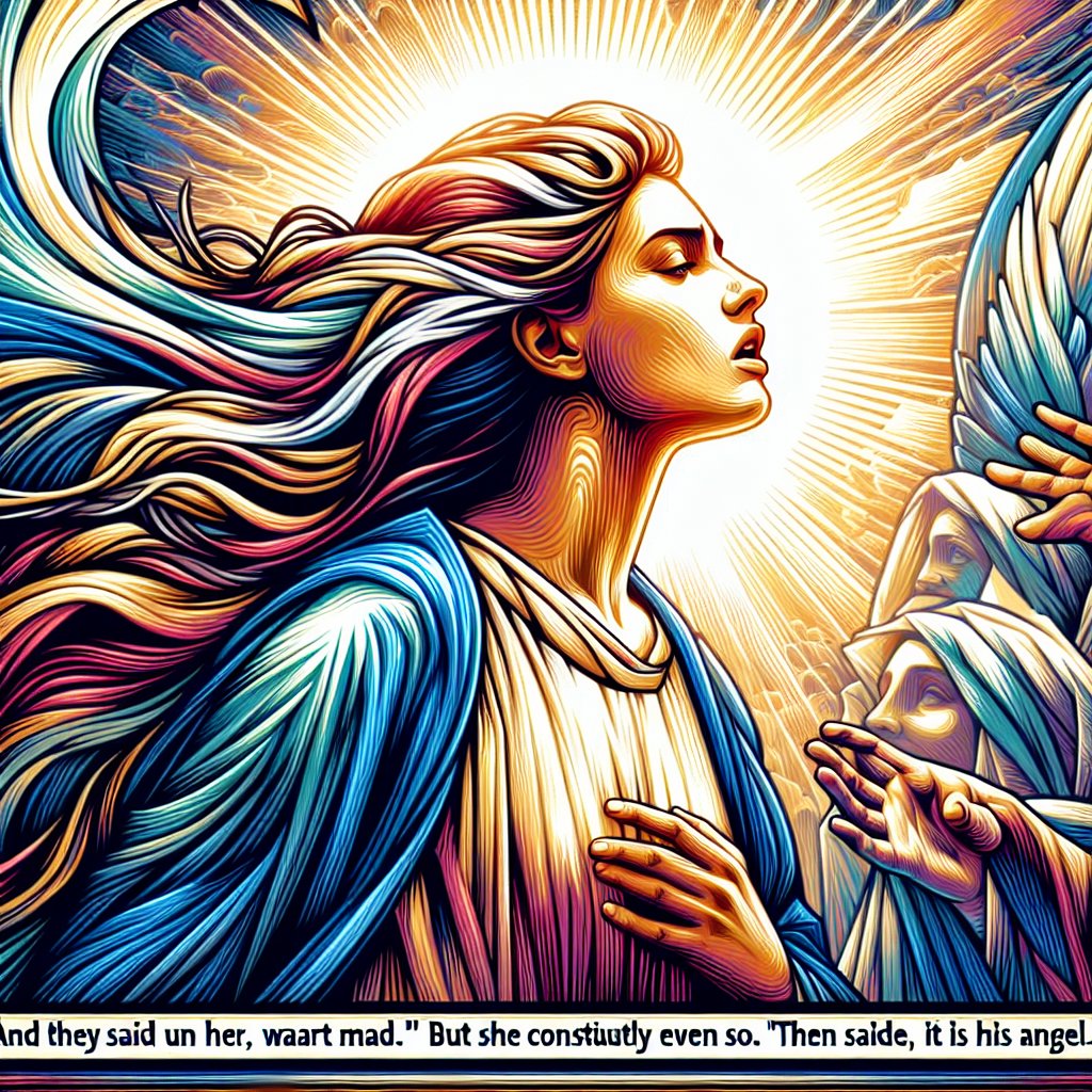 What does Acts 12:15 mean? | Bible Art