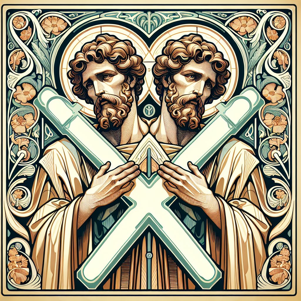 Saint Andrew the Apo | Bible Art