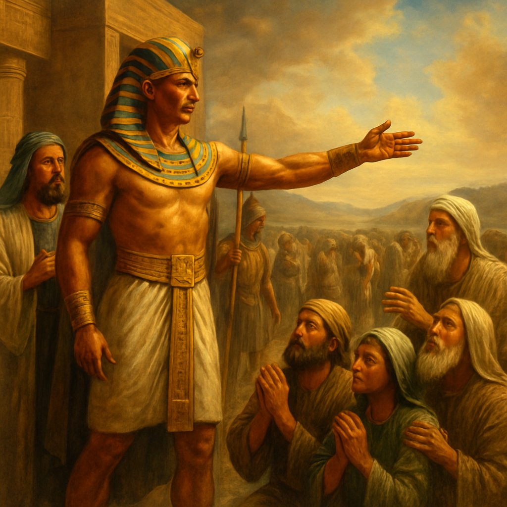 PHAROAH ORDERS RETUR | Bible Art